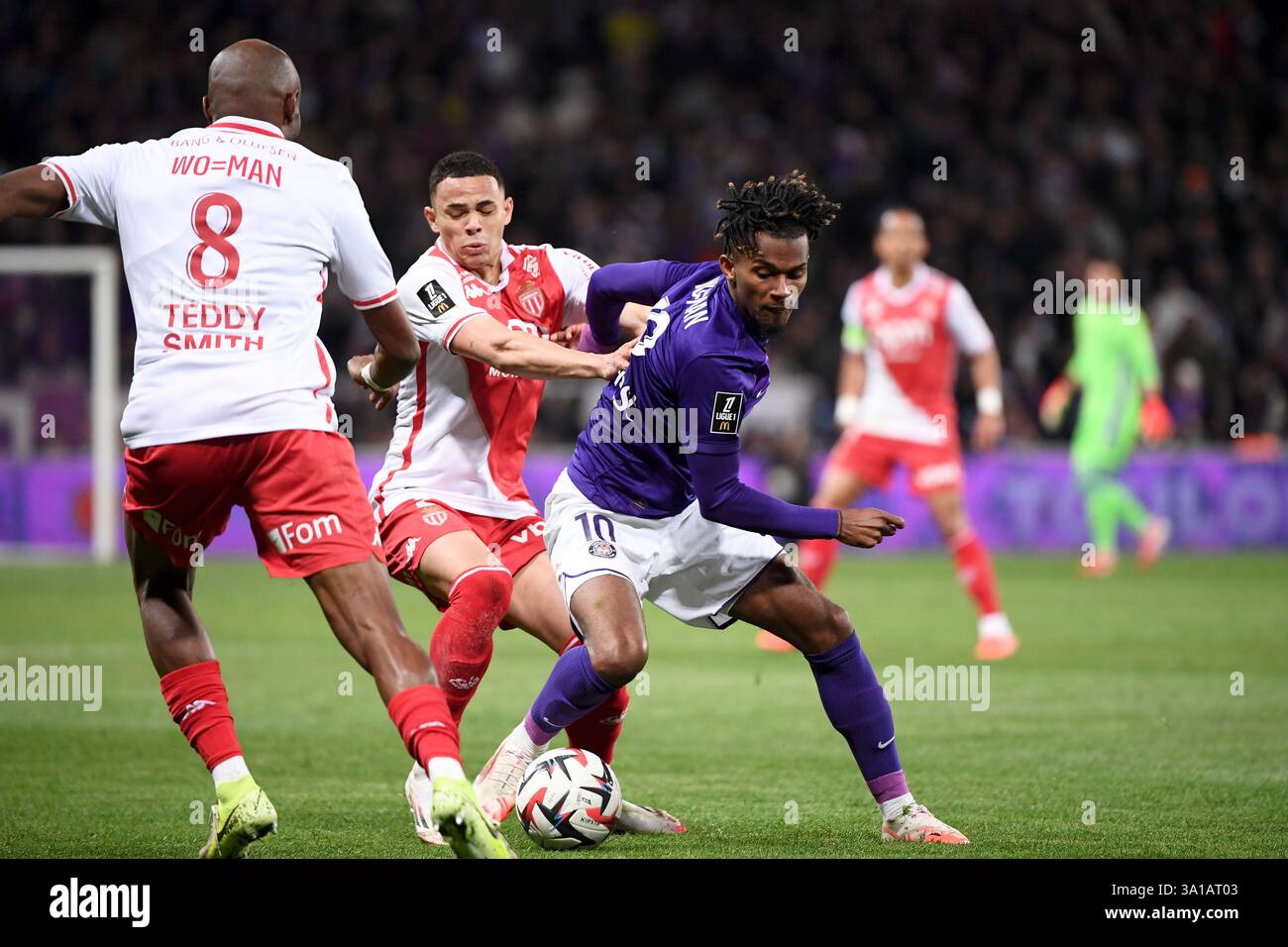10 Yann GBOHO (tfc) during the Ligue 1 McDonald's match between ...