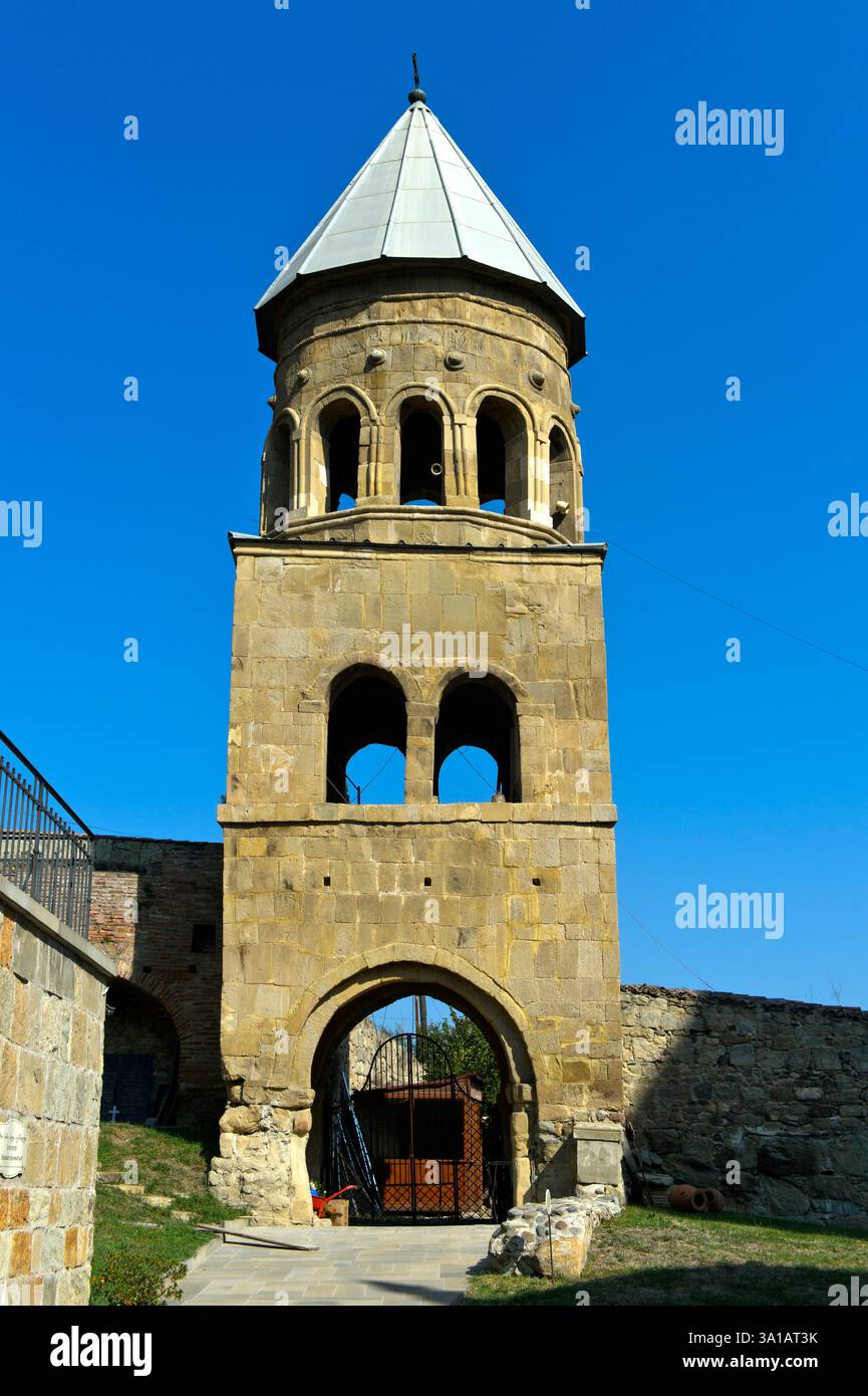 Bell tower of the cross domed samtavro transfiguration church hi-res ...