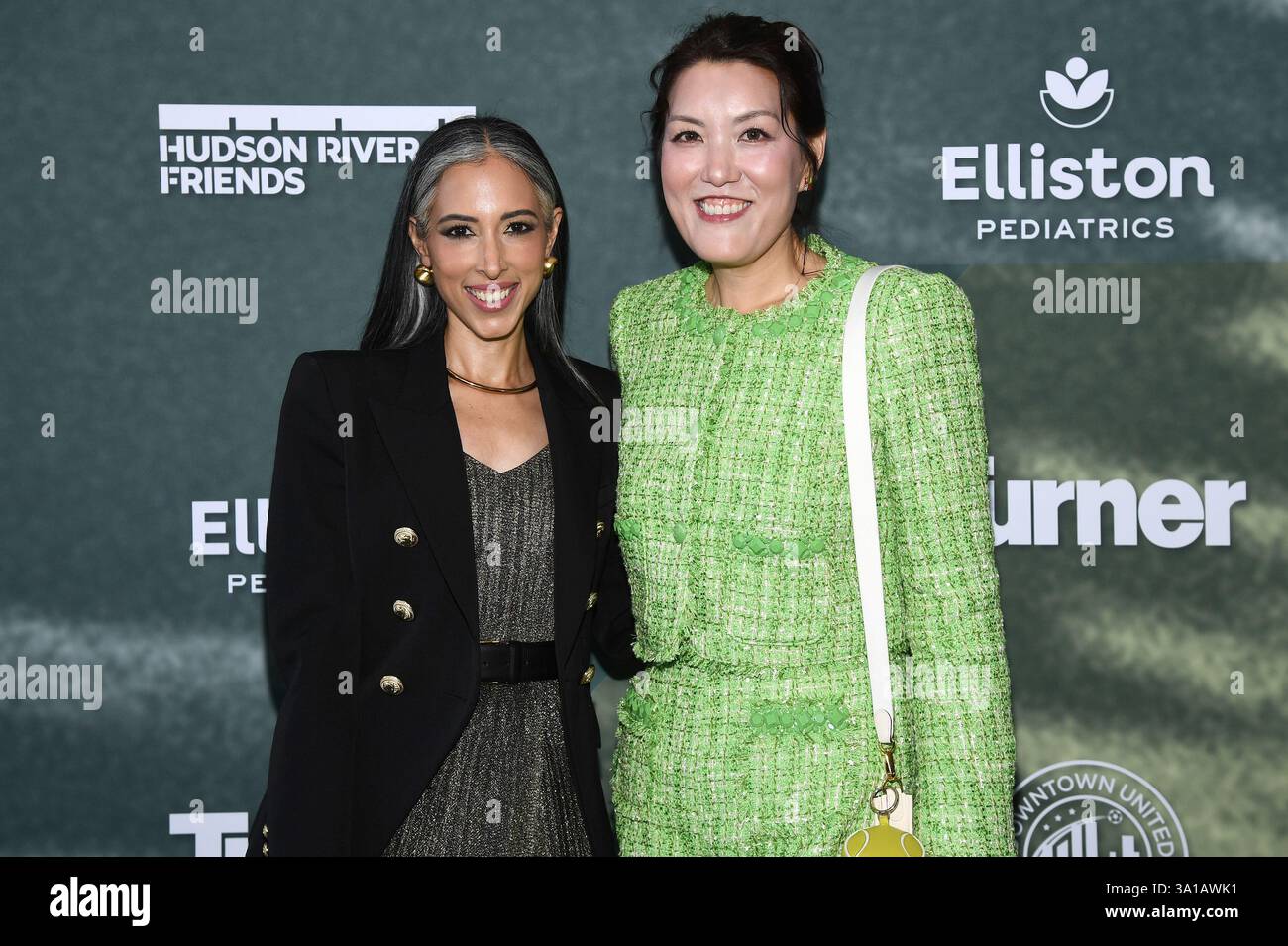 New York, USA. 07th Mar, 2025. (L-R) Saira Lal and Hayan Kim Lee attend ...