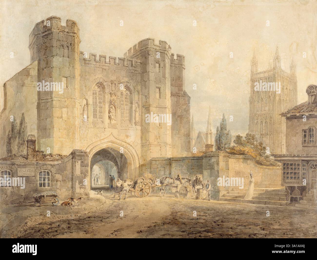 Worcester city wall hi-res stock photography and images - Alamy