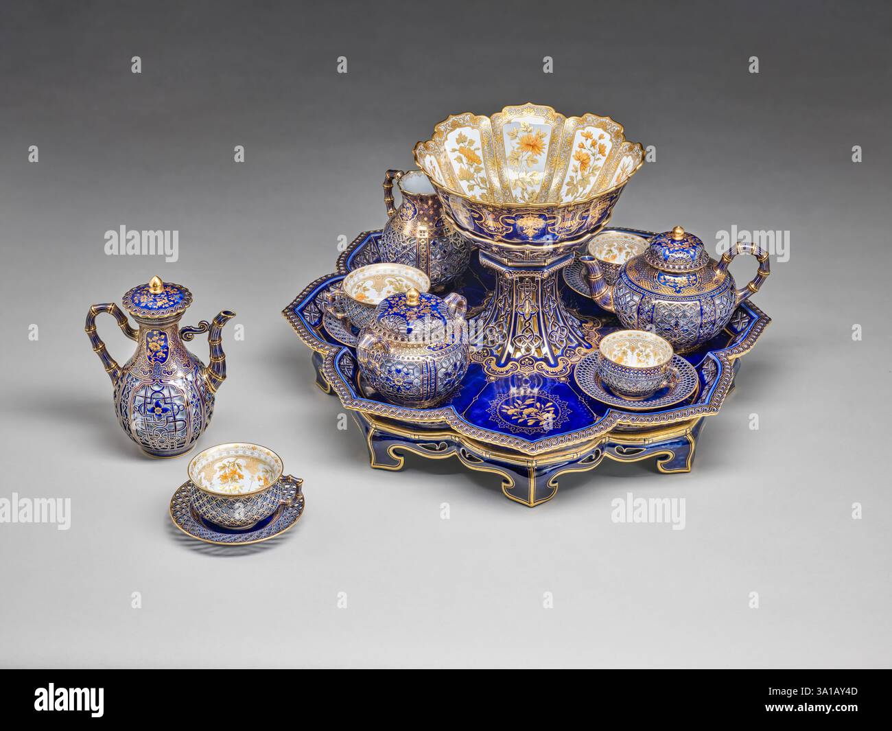 Tea and Coffee Service, 1850-1863 Stock Photo - Alamy