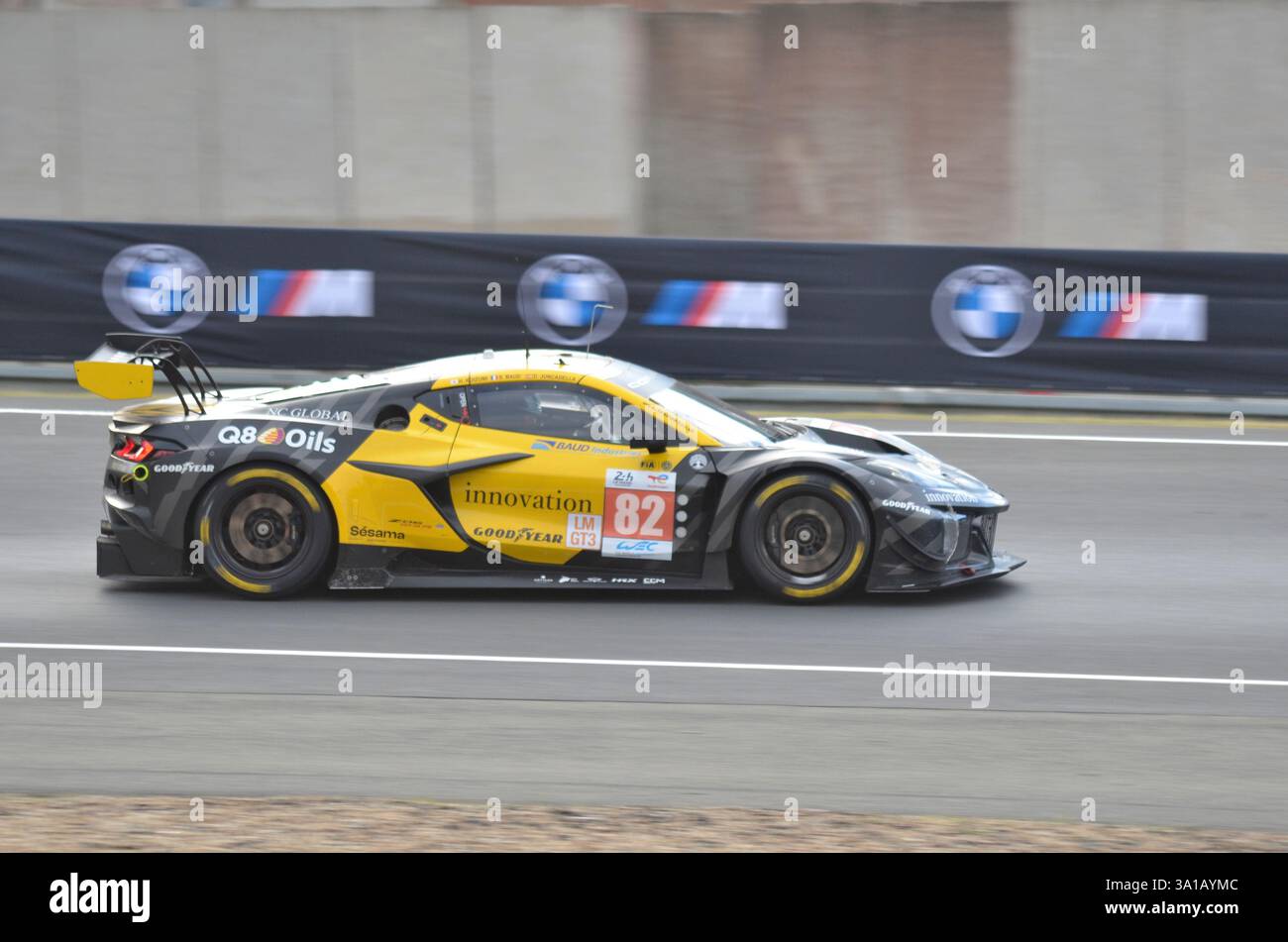 TF Sport entered Chevrolet Corvette Z06 GT3 R of Sebastien Baud, Daniel ...