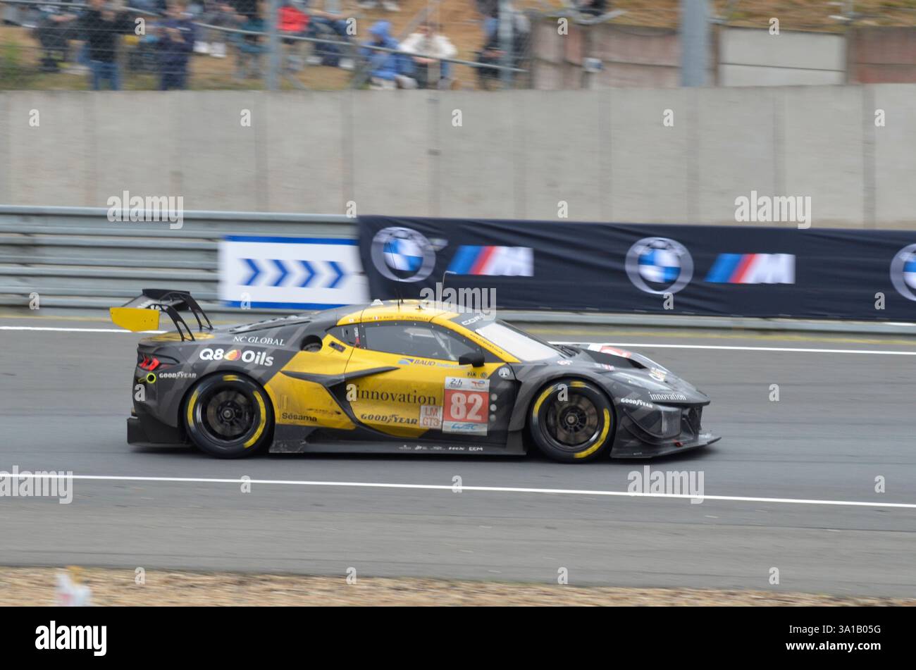 TF Sport entered Chevrolet Corvette Z06 GT3 R of Sebastien Baud, Daniel ...