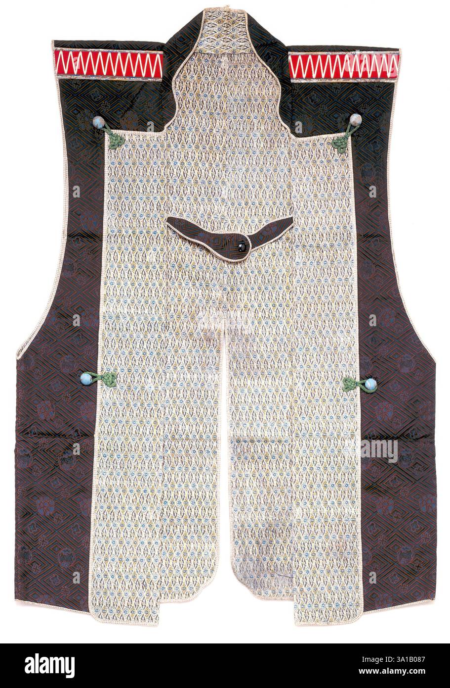 Man's Sleeveless Surcoat Worn Over Armor (Jinbaori), early 19th century ...