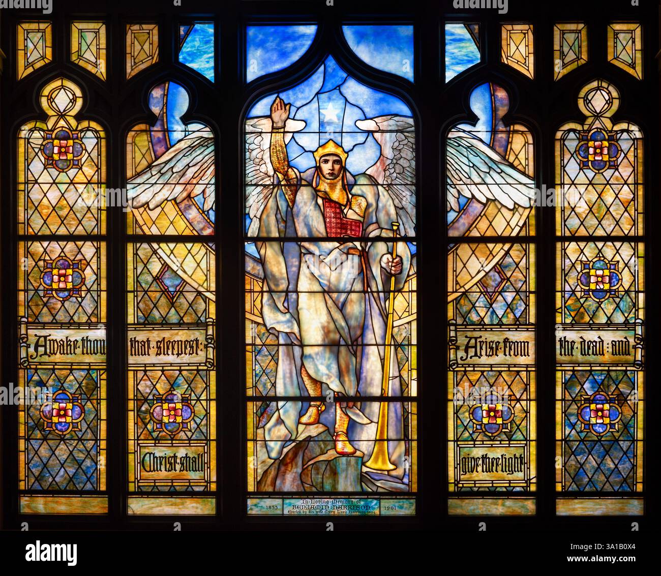 Angel of the resurrection michael the archangel hi-res stock ...