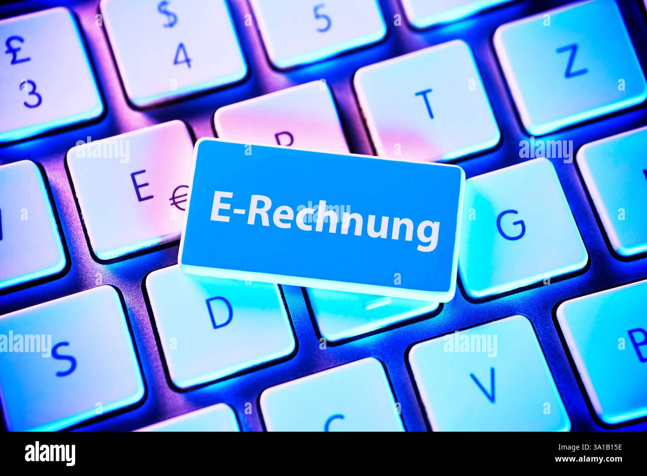 Key labeled e bill on a computer keyboard hi-res stock photography and ...