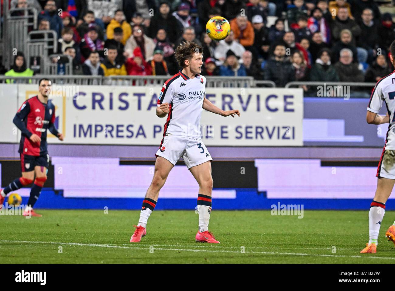 Cagliari, Italy. 07th Mar, 2025. Aaron Martin of Genoa CFC during ...