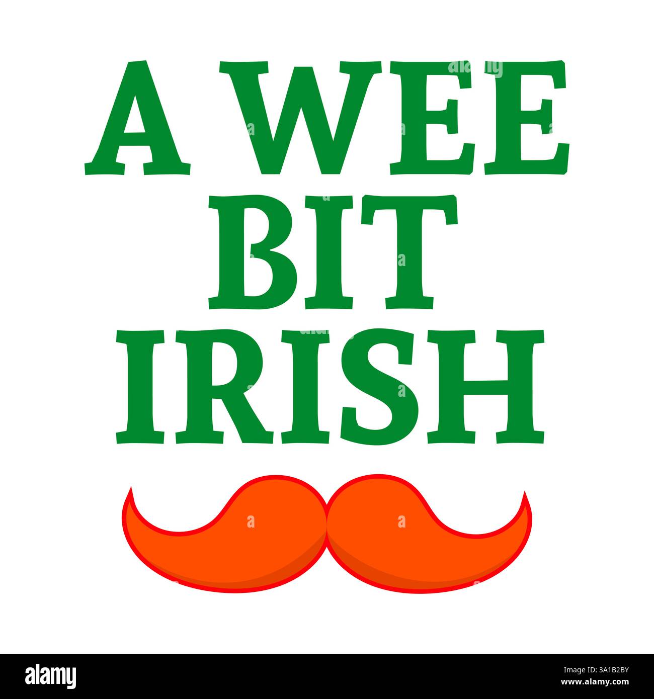 A wee bit Irish - St Patrik's Day inspirational lettering design for ...