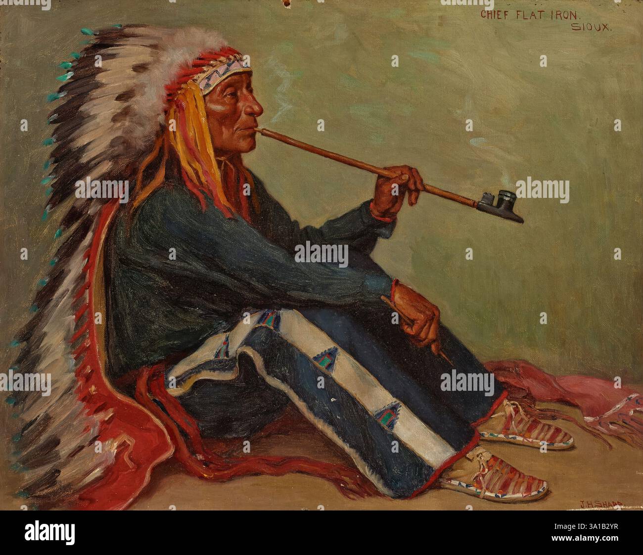 Sioux moccasins hi-res stock photography and images - Alamy