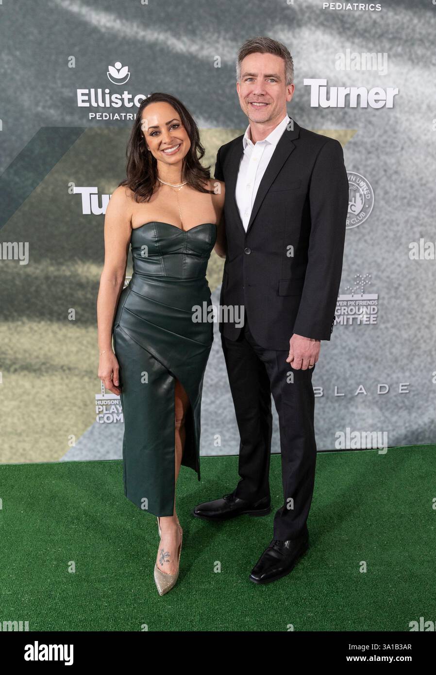 New York, NY, March 7, 2025: Heidi Meeker and Andrew Elliston attend ...