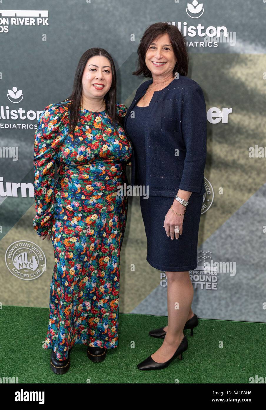 New York, NY, March 7, 2025: Sharon Den and Stephanie Hochman attend ...