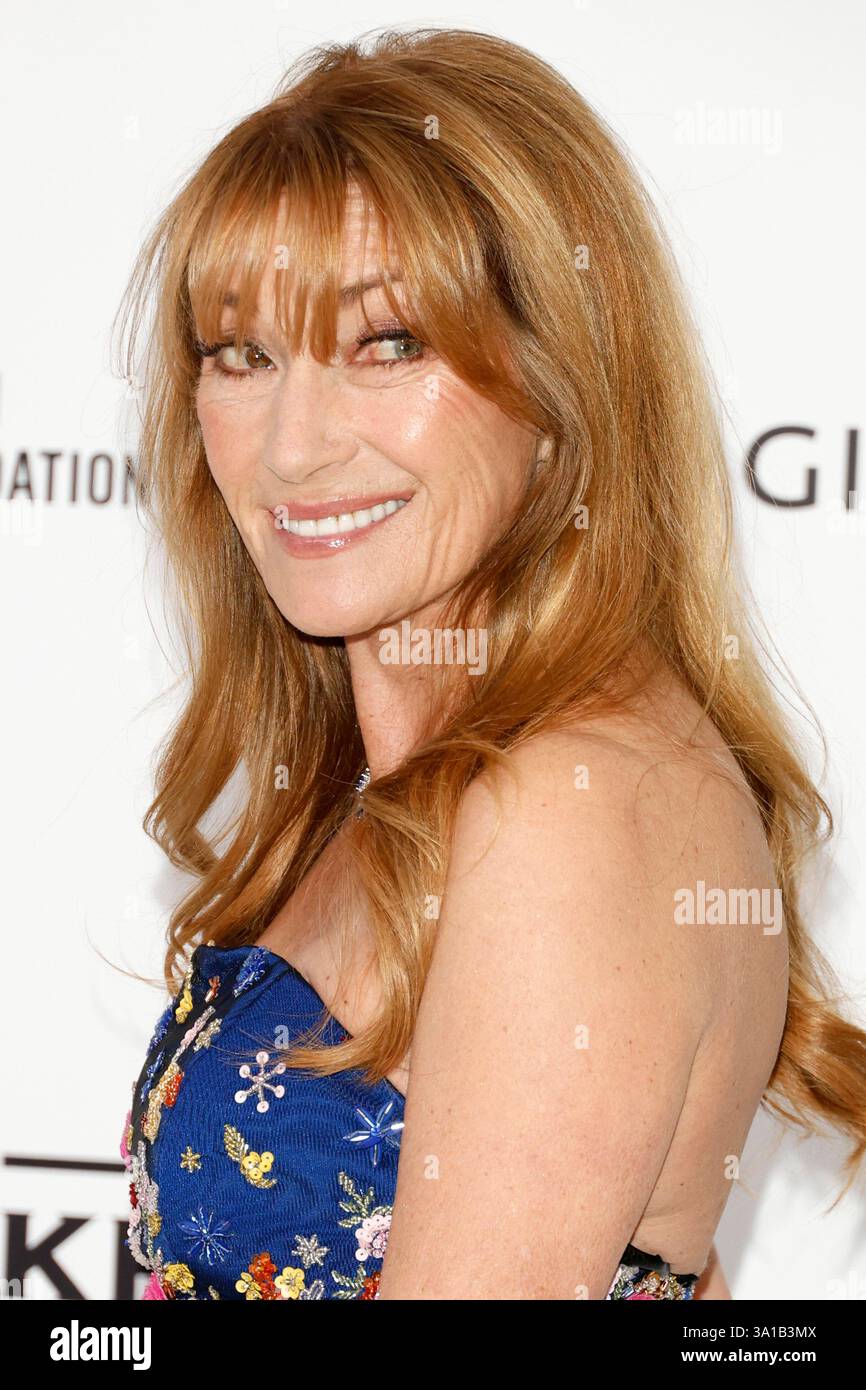 March 2, 2025, Hollywood, California, USA: OSCARS 2025: Smiling British actress JANE SEYMOUR, 74 ...