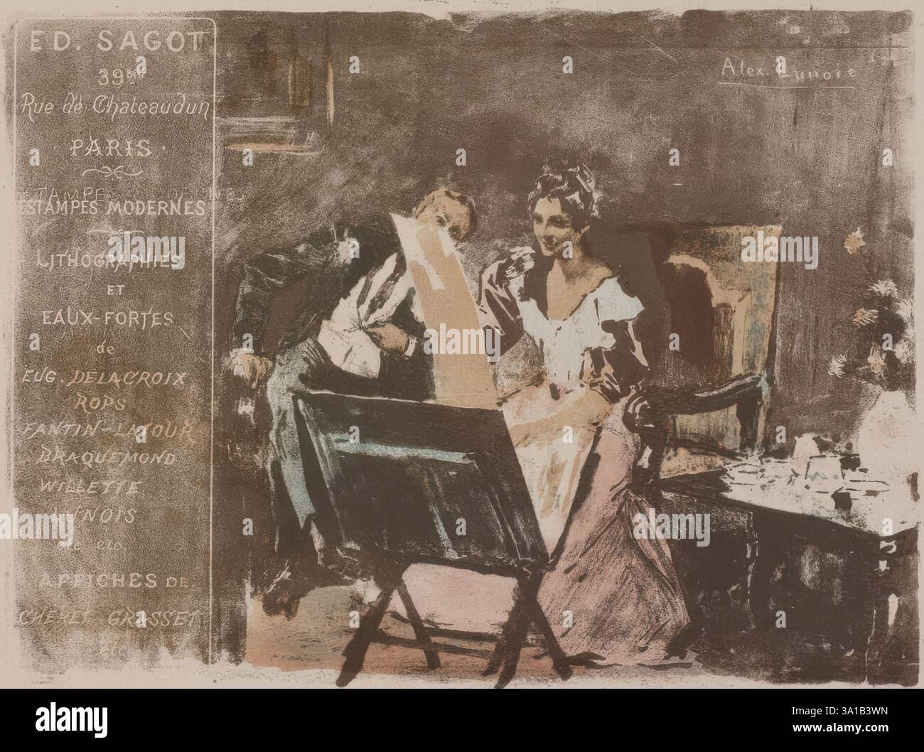 Text estampes hi-res stock photography and images - Alamy