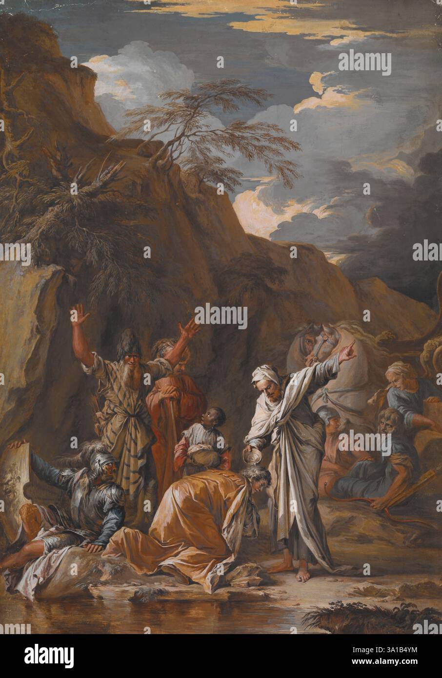 Philip and the ethiopian eunuch hi-res stock photography and images - Alamy