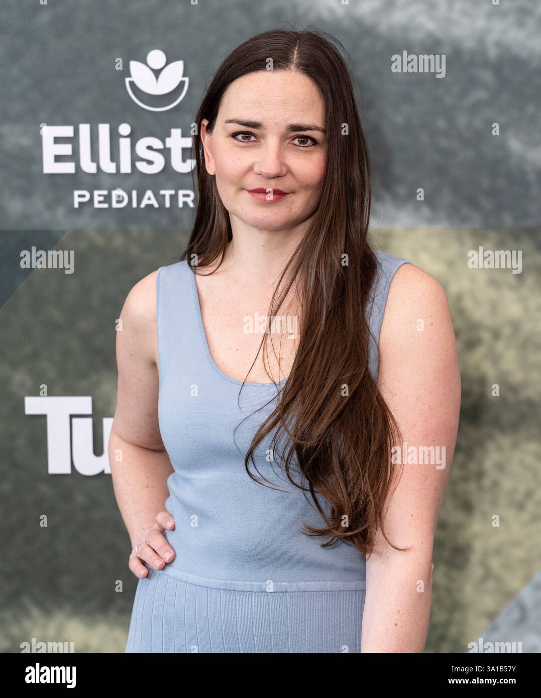 New York, USA. 07th Mar, 2025. Charlotte Triggs attends Hudson River ...