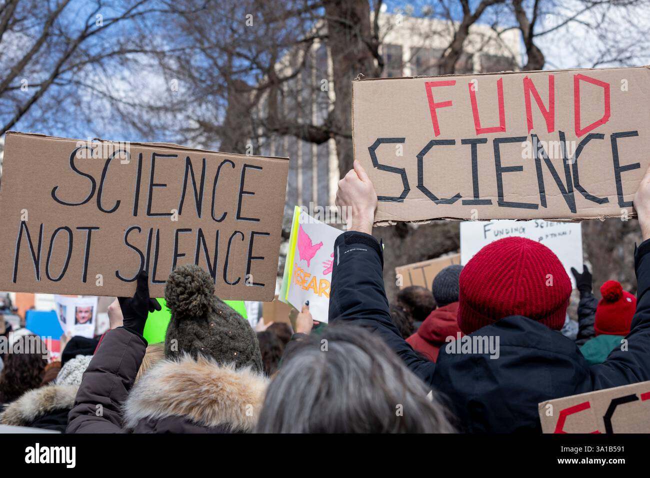 Boston, MA. March 7, 2025. More than 500 hundred people rallied in the ...