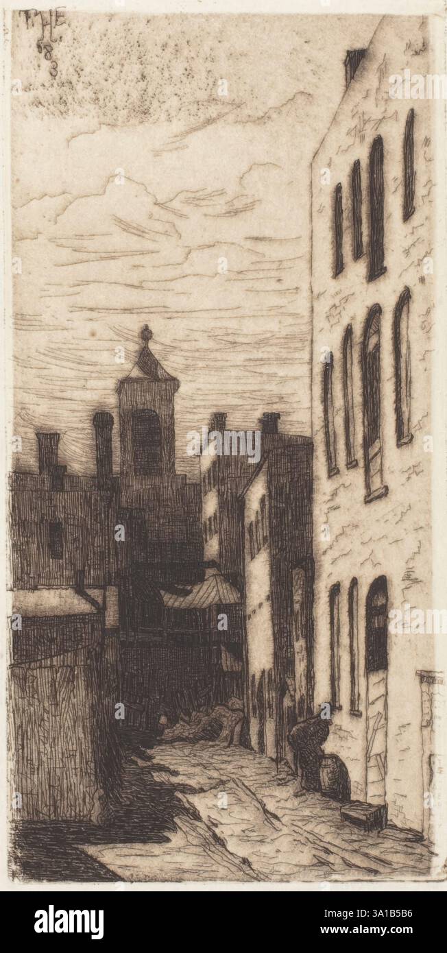 Street Scene, 1883 Stock Photo - Alamy