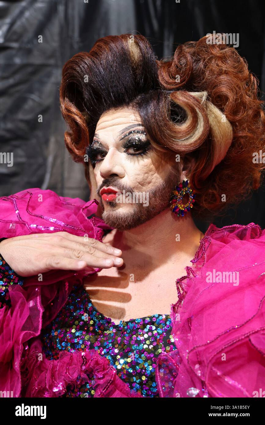 Back Stage of the Gala Drag Queen of the Carnival 2025, at Santa ...