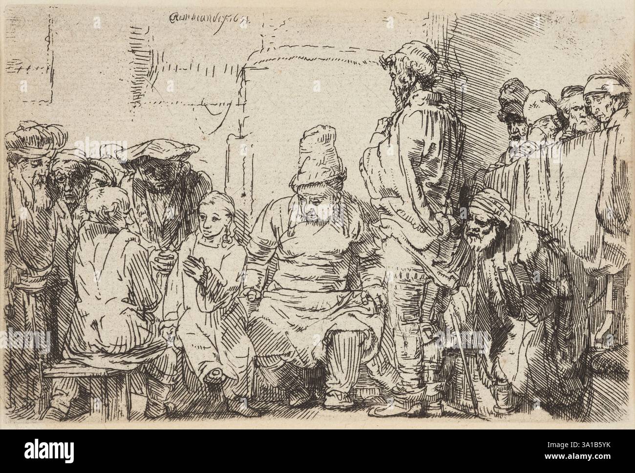 Jesus arguing with the doctors hi-res stock photography and images - Alamy