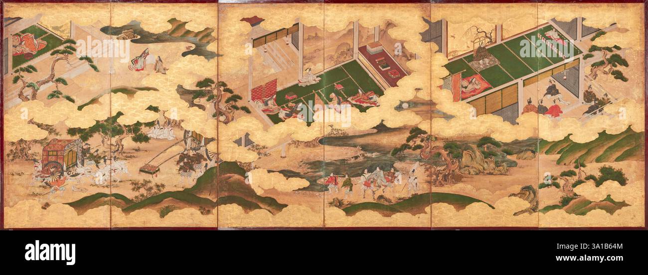 Genji tale museum hi-res stock photography and images - Alamy