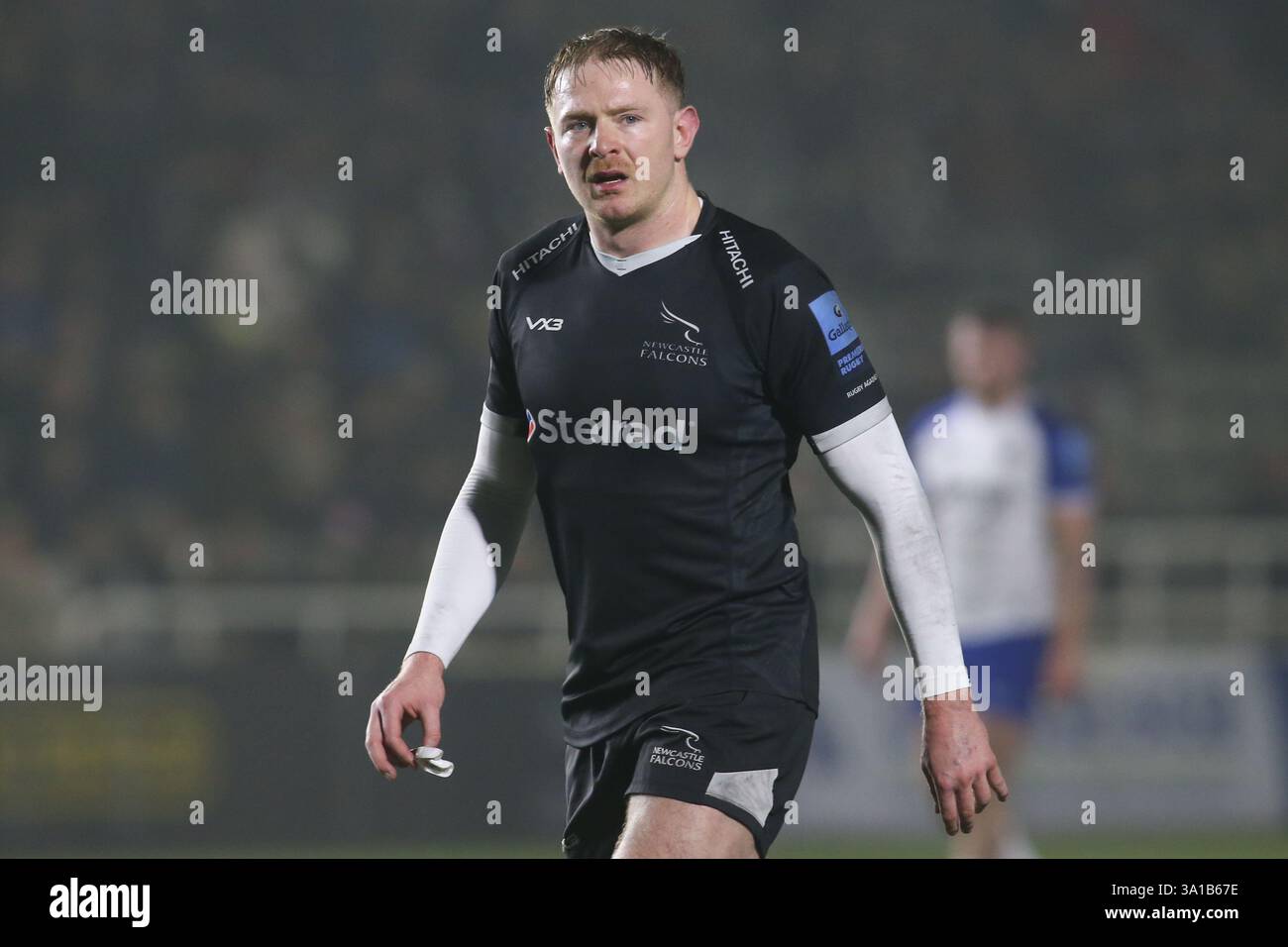Newcastle Falcon's Connor Doherty, during the Premiership Cup Semi ...