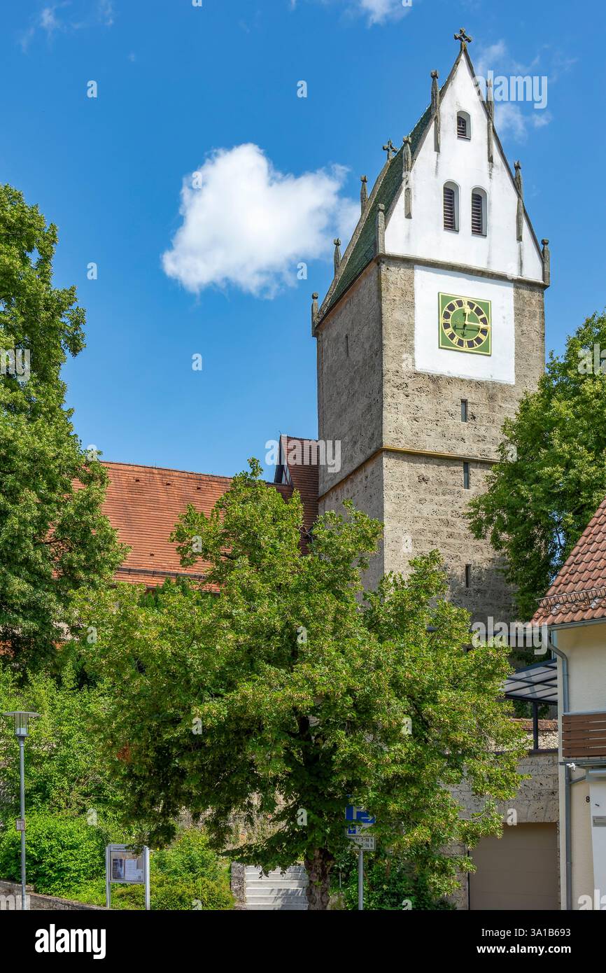 Lenningen, Protestant St. Martin's Church in the district of ...