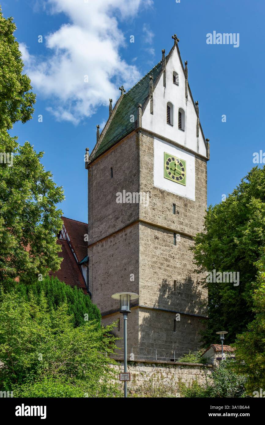 Lenningen, Protestant St. Martin's Church in the district of ...