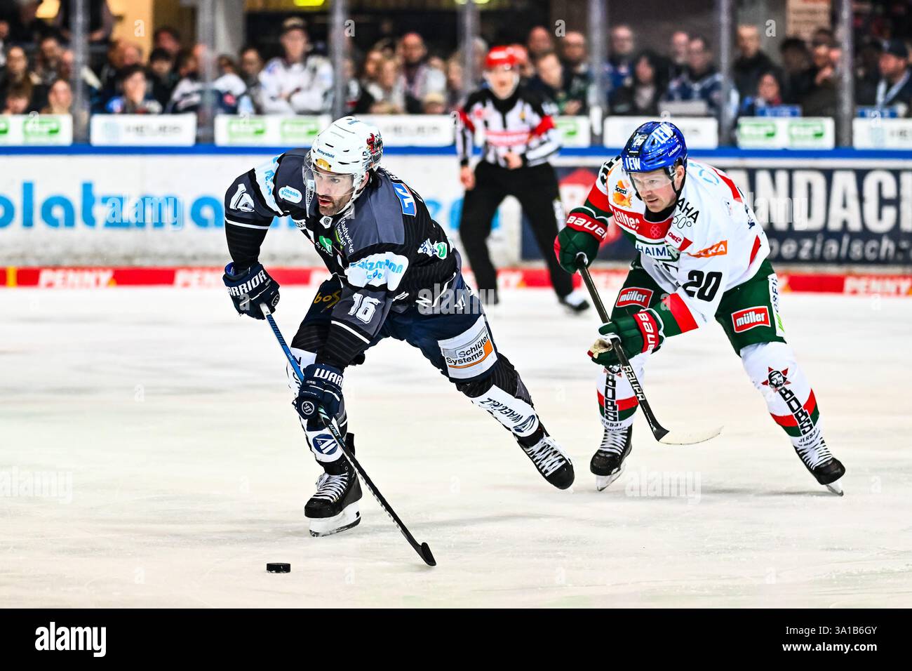 Iserlohn, Deutschland. 07th Mar, 2025. Hubert Labrie (Iserlohn Roosters ...
