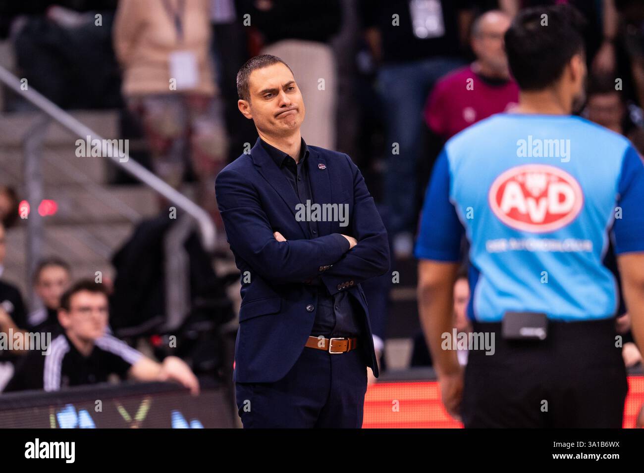 07.03.2025, Telekom Dome, Bonn, GER, BBL Telekom Baskets Bonn vs Rasta ...