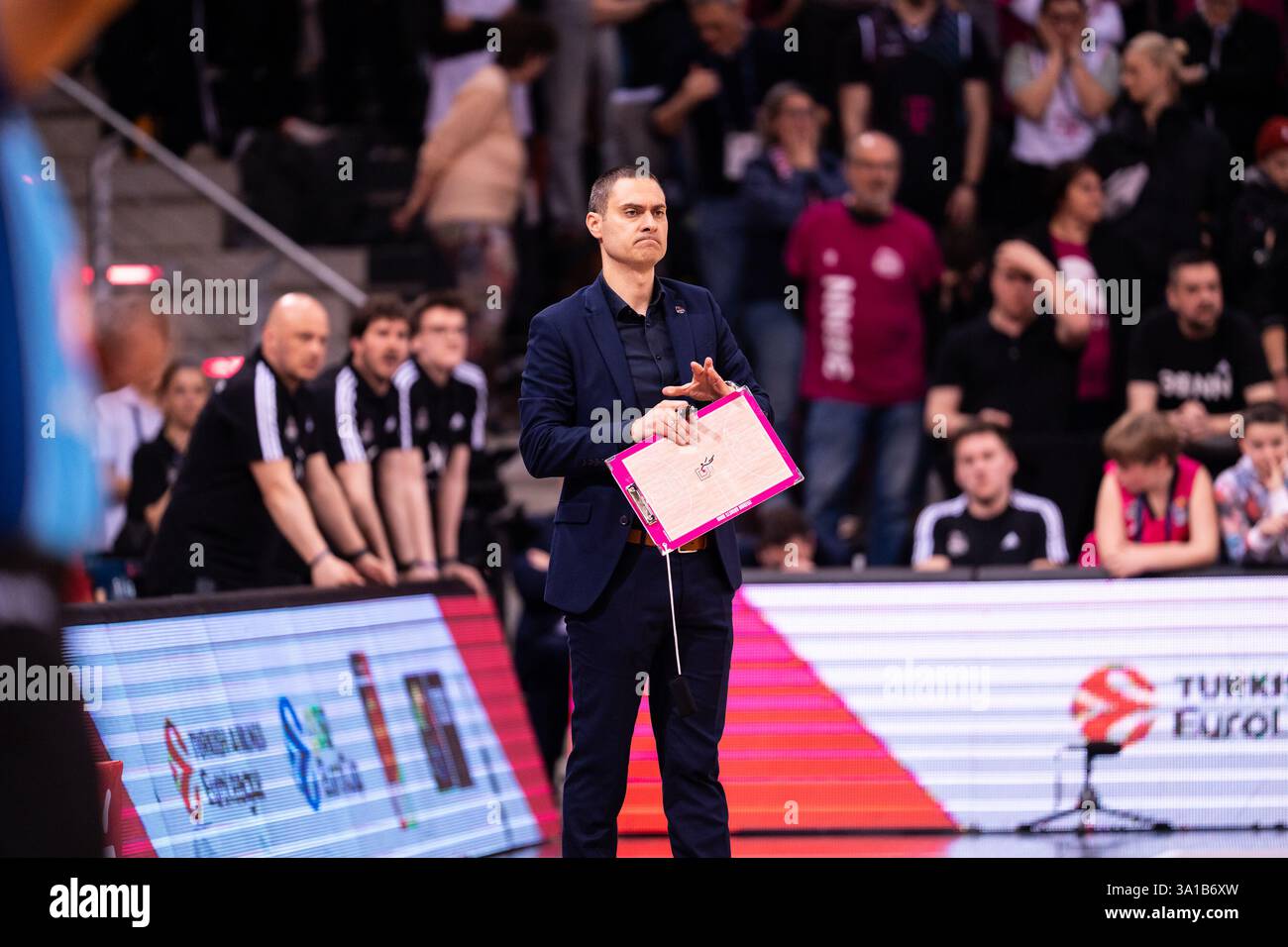 07.03.2025, Telekom Dome, Bonn, GER, BBL Telekom Baskets Bonn vs Rasta ...