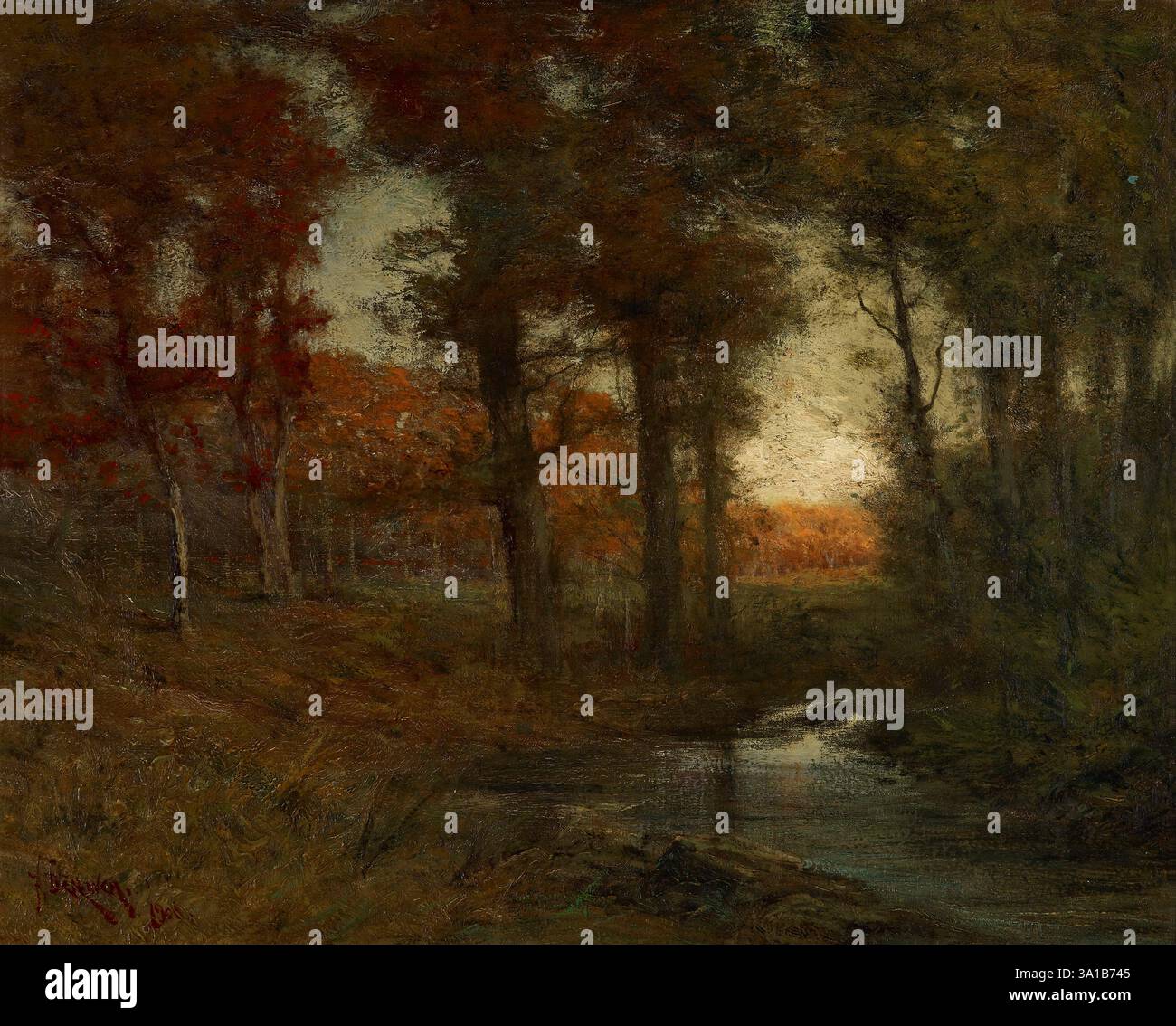 October Morning, 1901 Stock Photo - Alamy