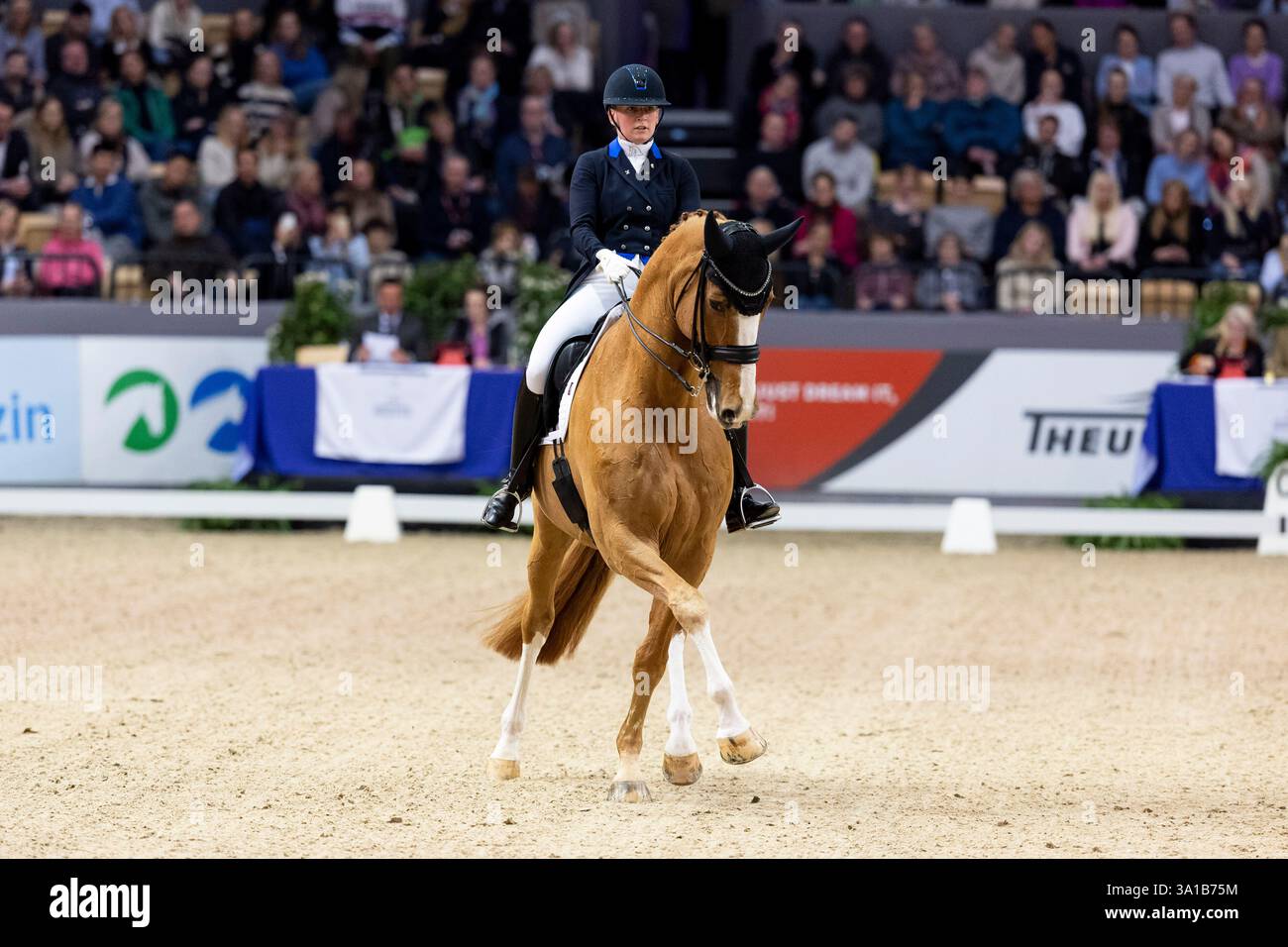 Dressage rider Nanna Skodborg Merrald (DEN) with her horse Blue Hors ...