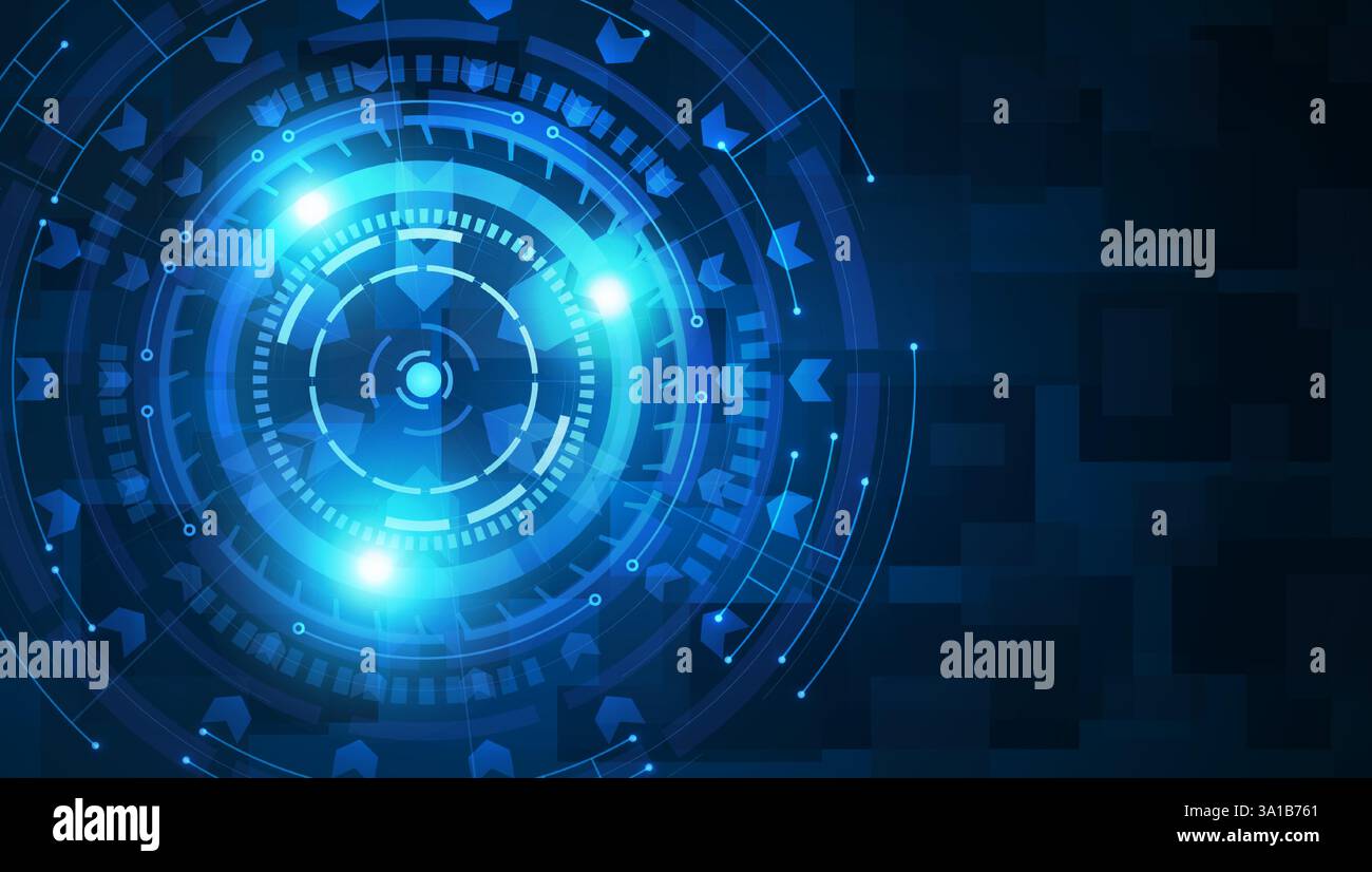 Vision digital grid Stock Vector Images - Alamy