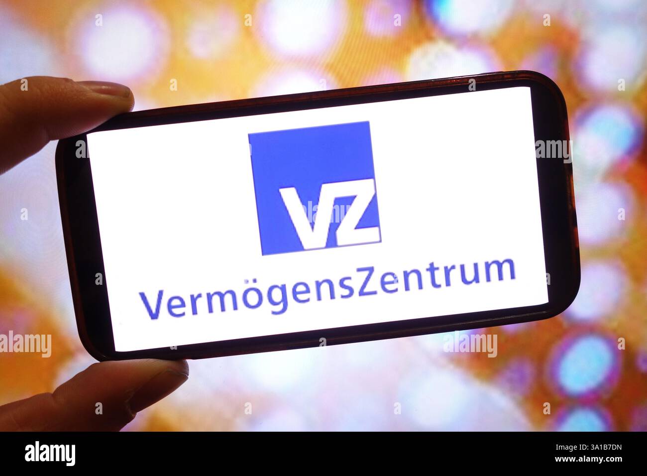 Poland. 7th Mar, 2025. In this photo illustration, the VZ Holding ...