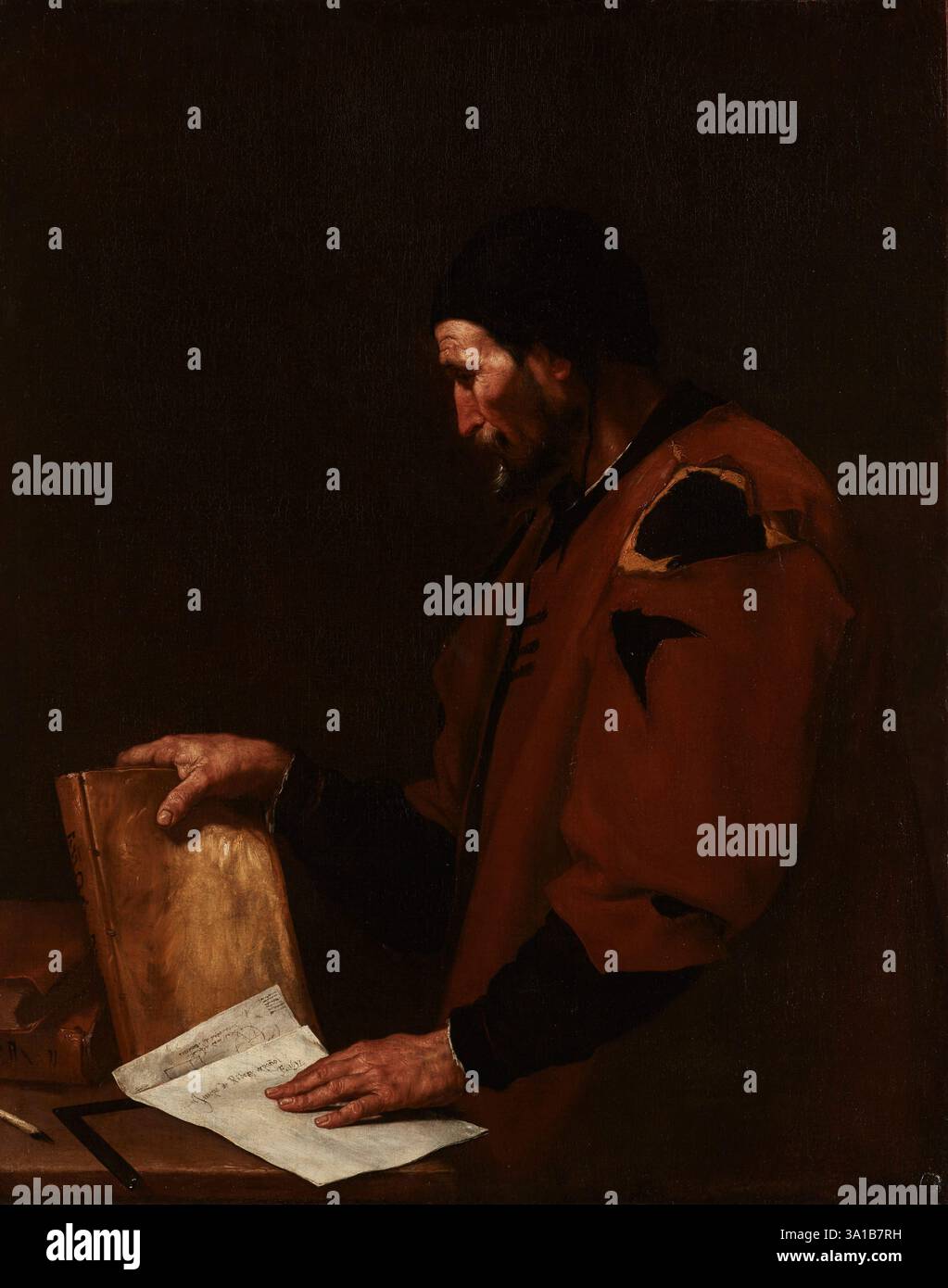 A Philosopher, probably Euclid, 1637 Stock Photo - Alamy