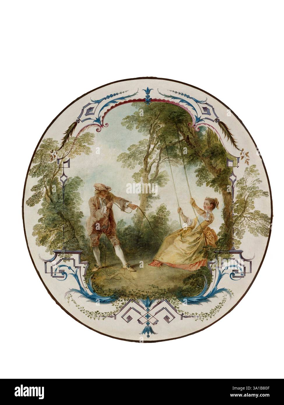 Couple on swing Cut Out Stock Images & Pictures - Alamy