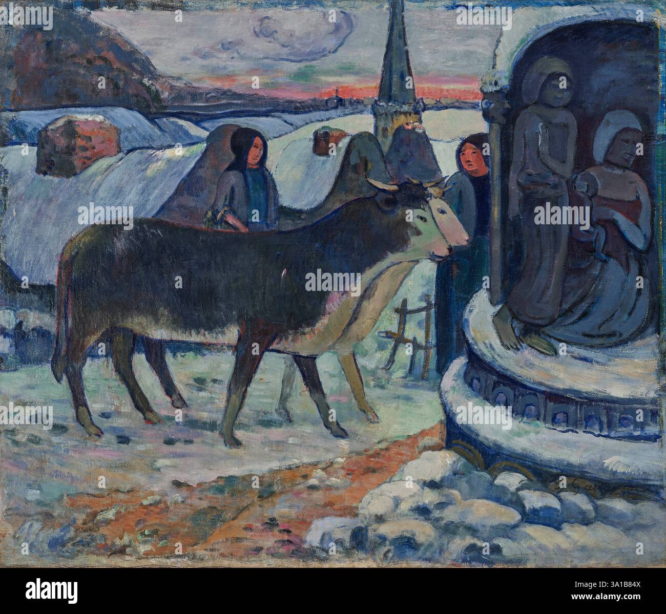 Christmas Night (The Blessing of the Oxen), 1902-1903 Stock Photo - Alamy