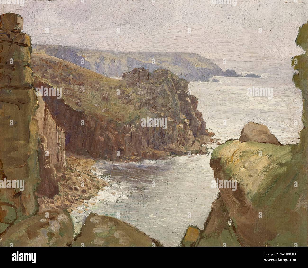 Trebarwith-Strand, Cornwall, 1905 Stock Photo - Alamy
