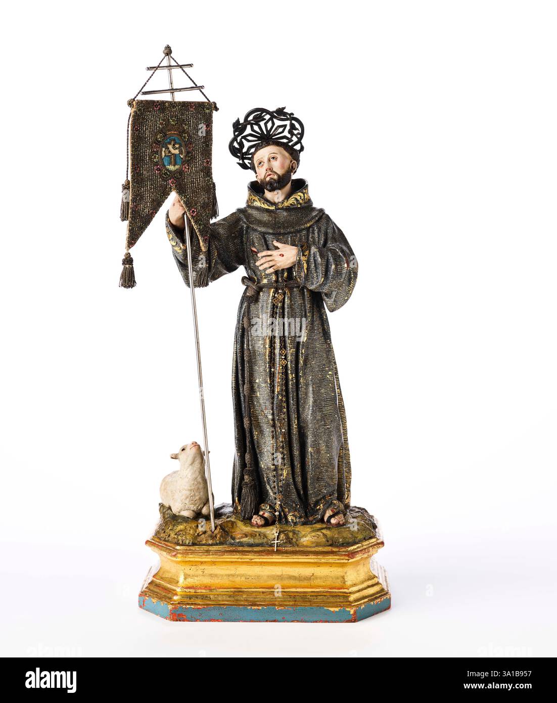 Saint Francis of Assisi, about 1775 Stock Photo - Alamy