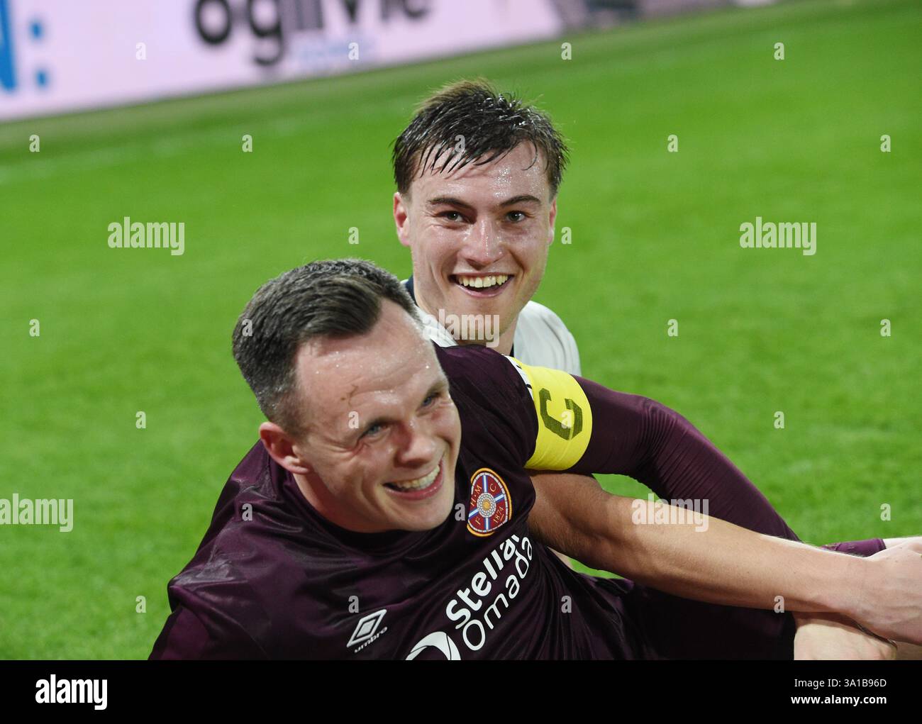 Tynecastle Park Edinburgh Scotland UK 7th March 25 Scottish Cup quarter ...