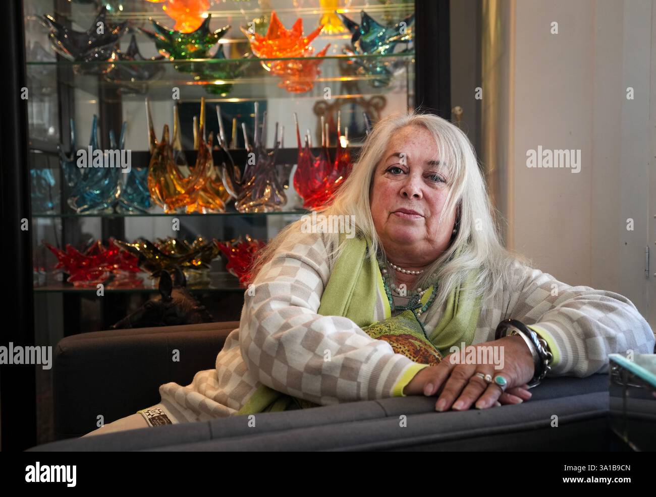 Toronto, Canada. 07th Mar, 2025. Karin Martin poses for a photograph in ...