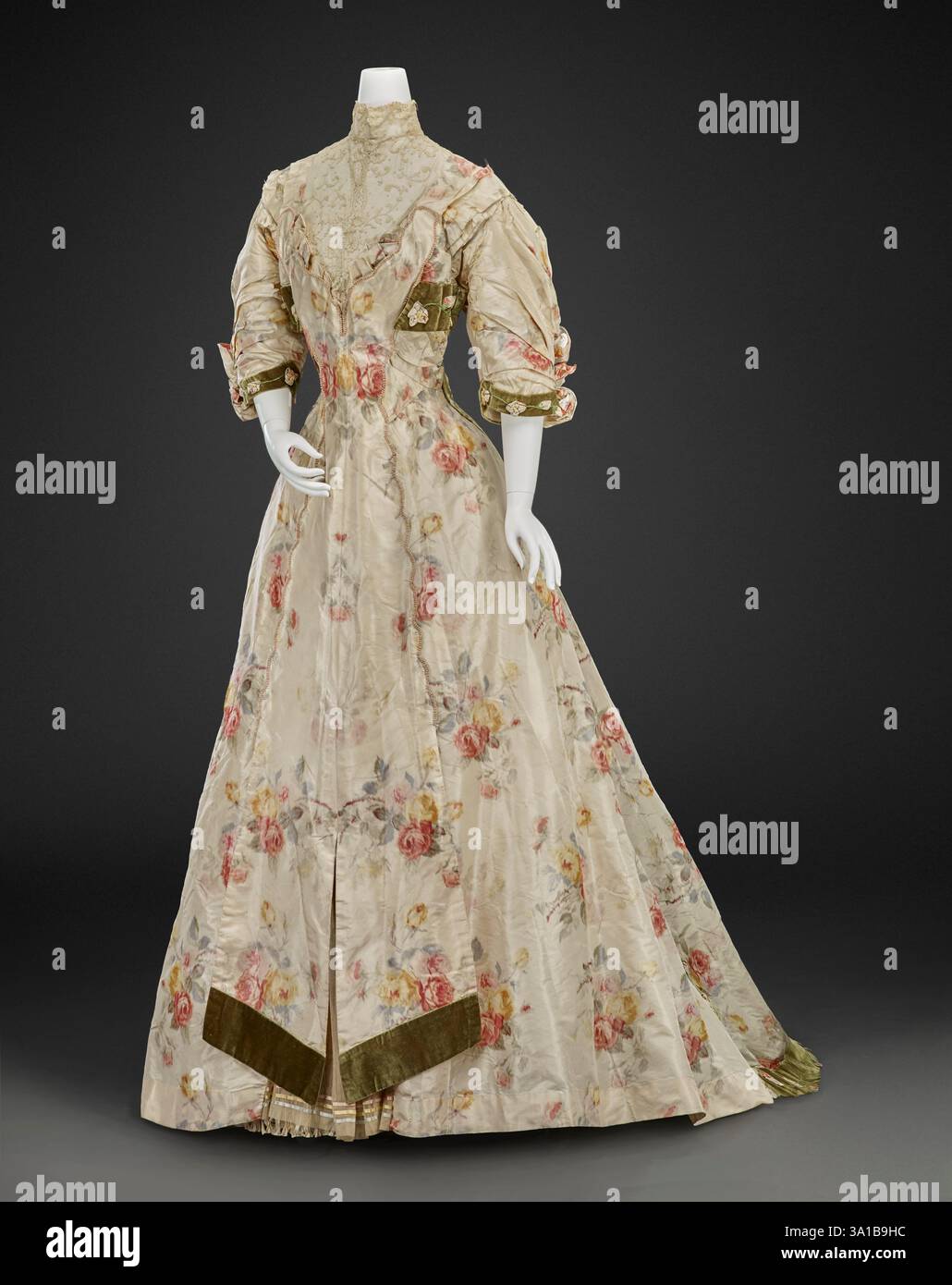 1890s ball gown hi-res stock photography and images - Alamy