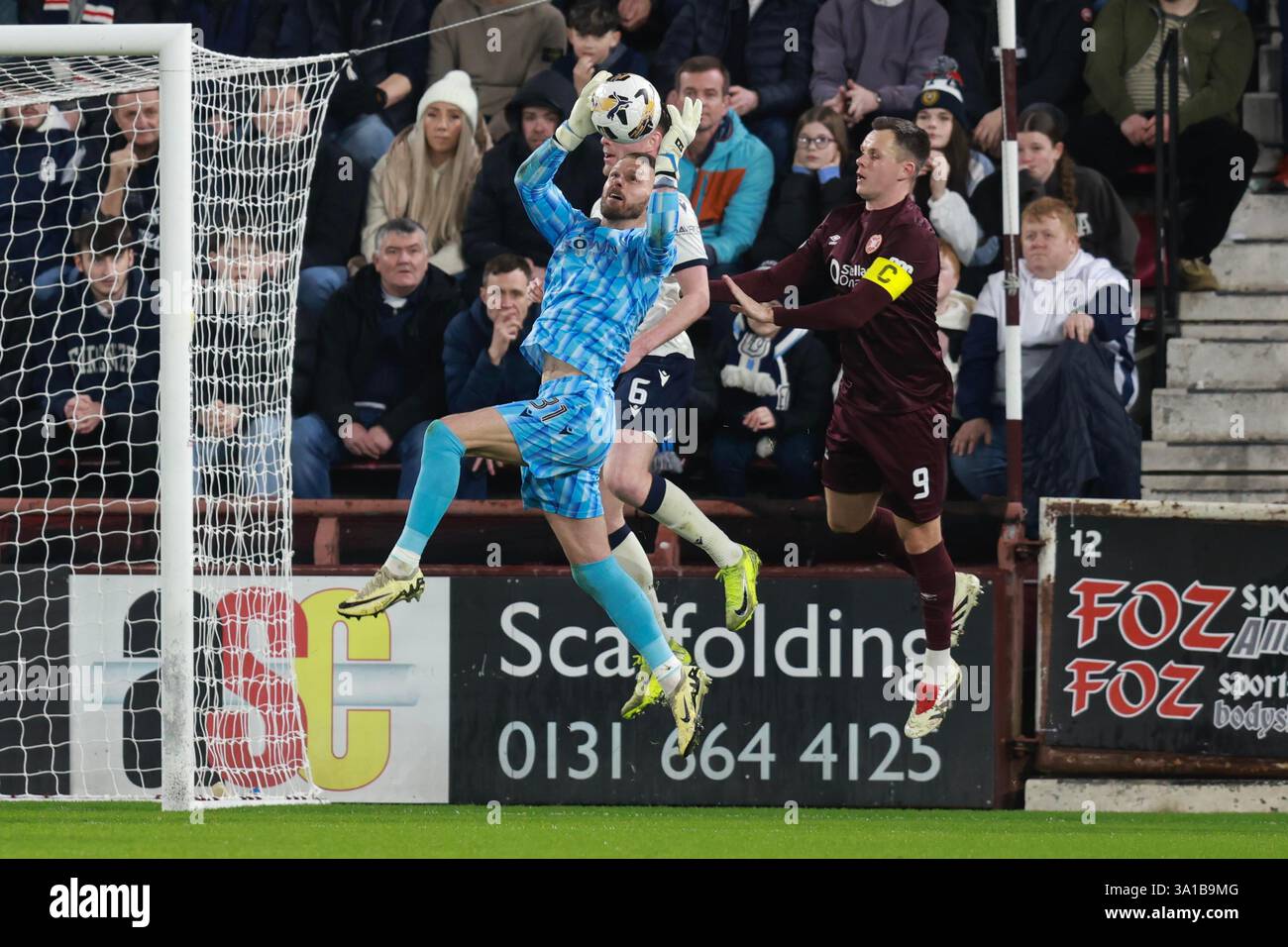 7th March 2025; Tynecastle Park, Edinburgh, Scotland: Scottish Cup ...