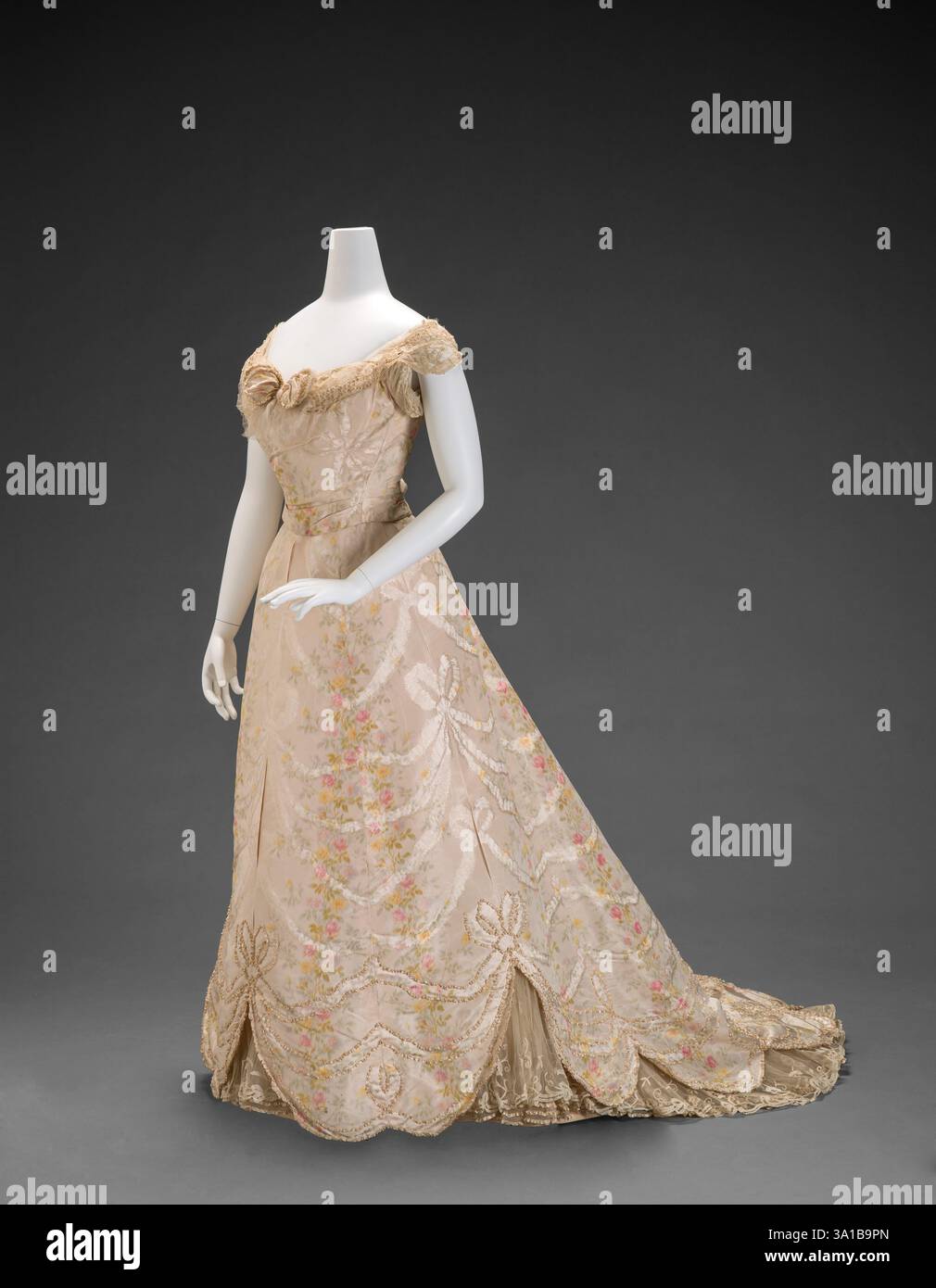 Ball Gown, about 1900 Stock Photo - Alamy
