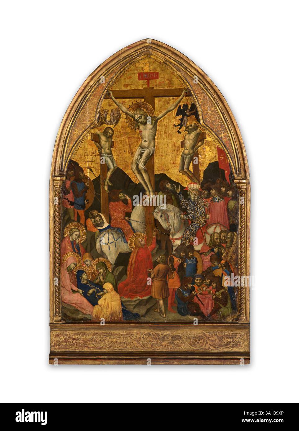 Crucifixion, about 1375 Stock Photo - Alamy