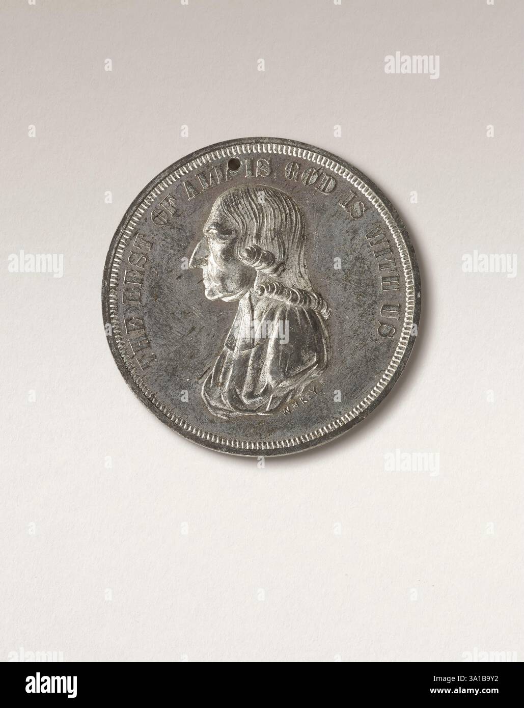 The Best of All, God Is with Us (John Wesley medal), before 1913 Stock ...