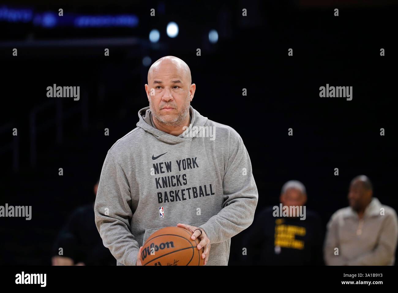 LOS ANGELES, CA - MARCH 06: New York Knicks assistant coach Rick ...