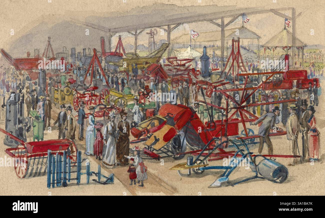 State Fair, 1895-1900 Stock Photo - Alamy