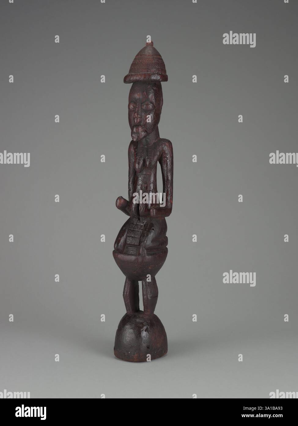 Kneeling female figure, 14th-16th centuries Stock Photo - Alamy