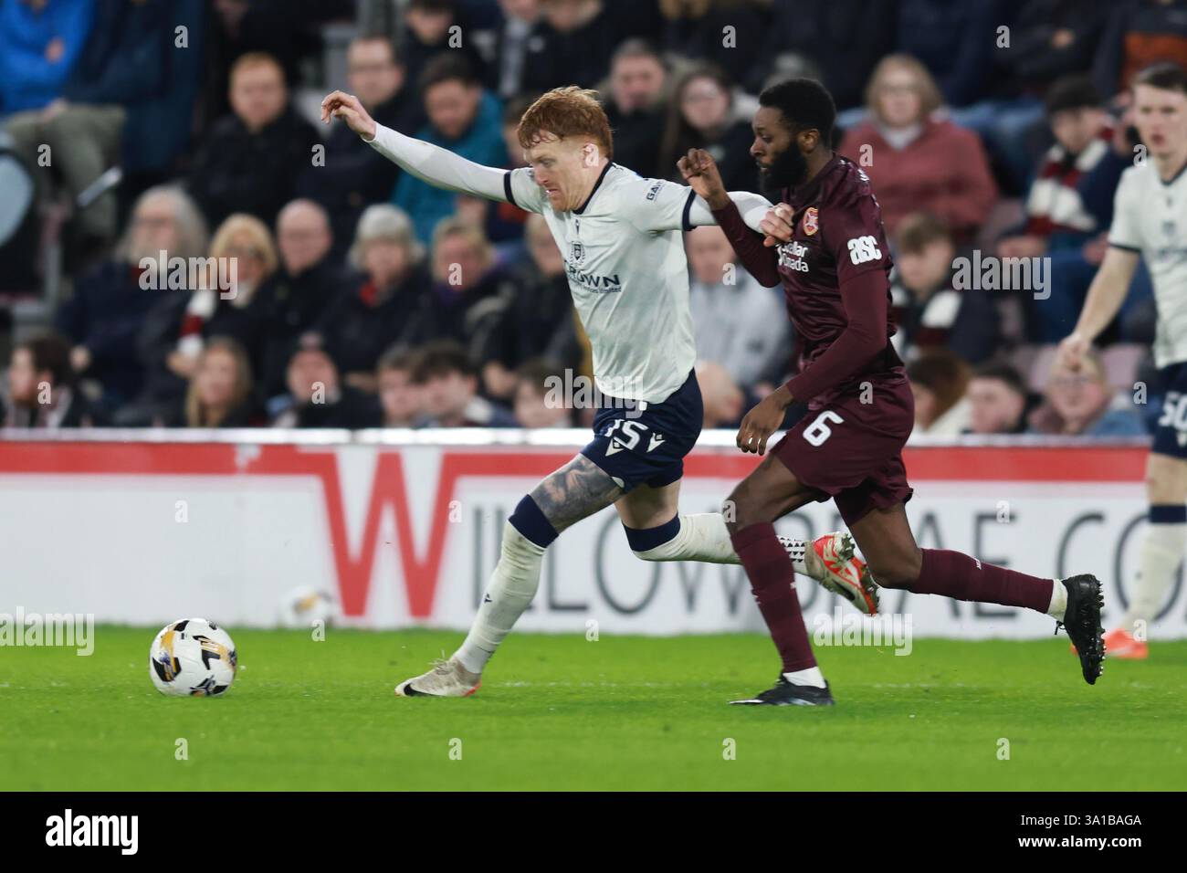 7th March 2025; Tynecastle Park, Edinburgh, Scotland: Scottish Cup ...